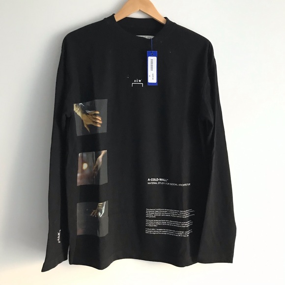 A Cold Wall | Shirts | Acw A Cold Wall Black Long Sleeve Shirt | Poshmark